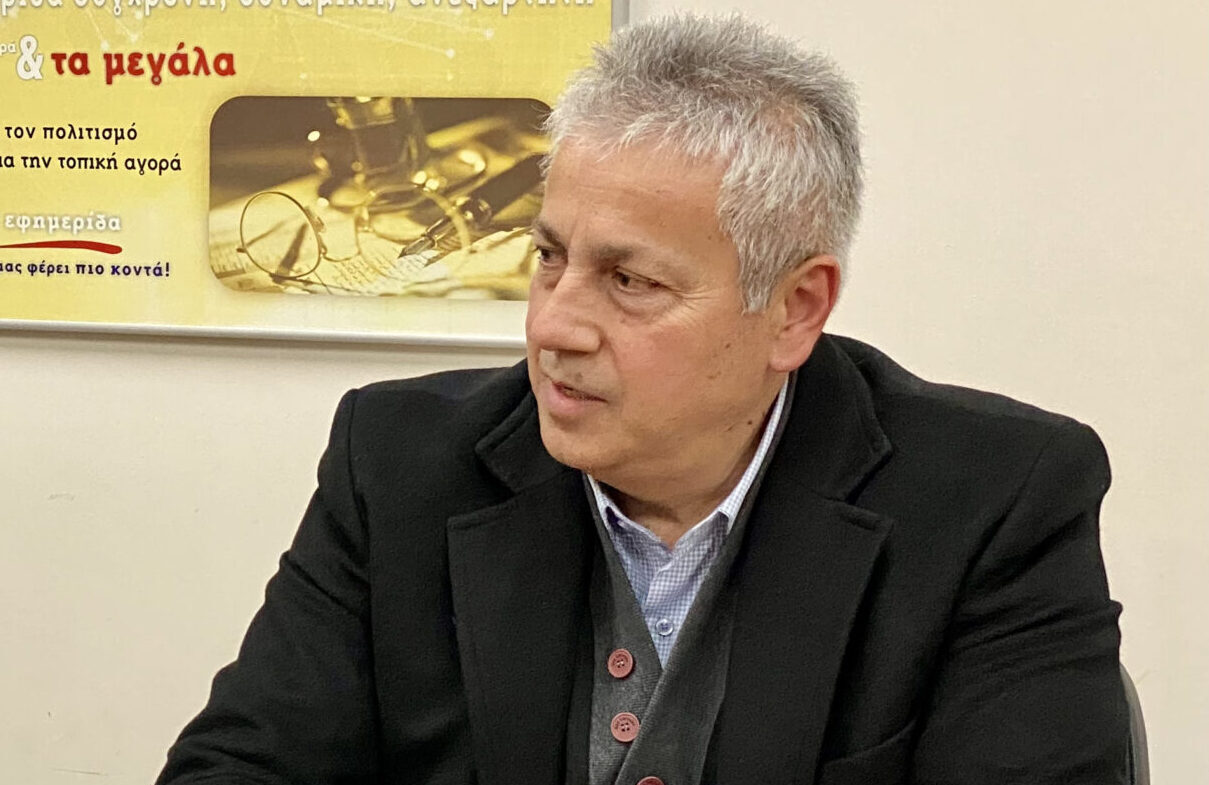 Ο Χρήστος Νικολάου ανακοινώνει όνομα παράταξης και γραφεία - Συνέντευξη ...
