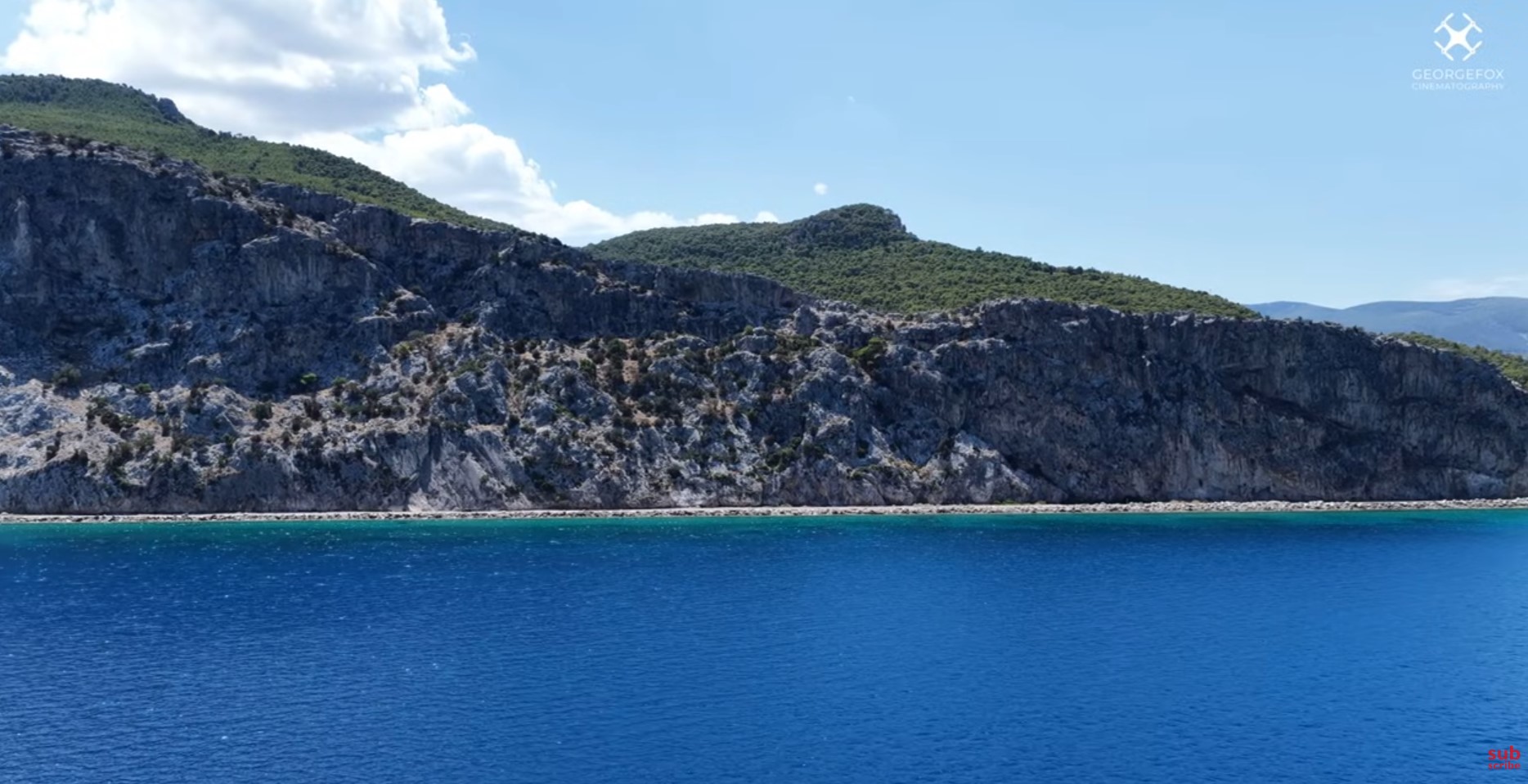 Αυτός είναι ο πιο εντυπωσιακός δρόμος της Αττικής - Στην "κόψη" βουνού ...